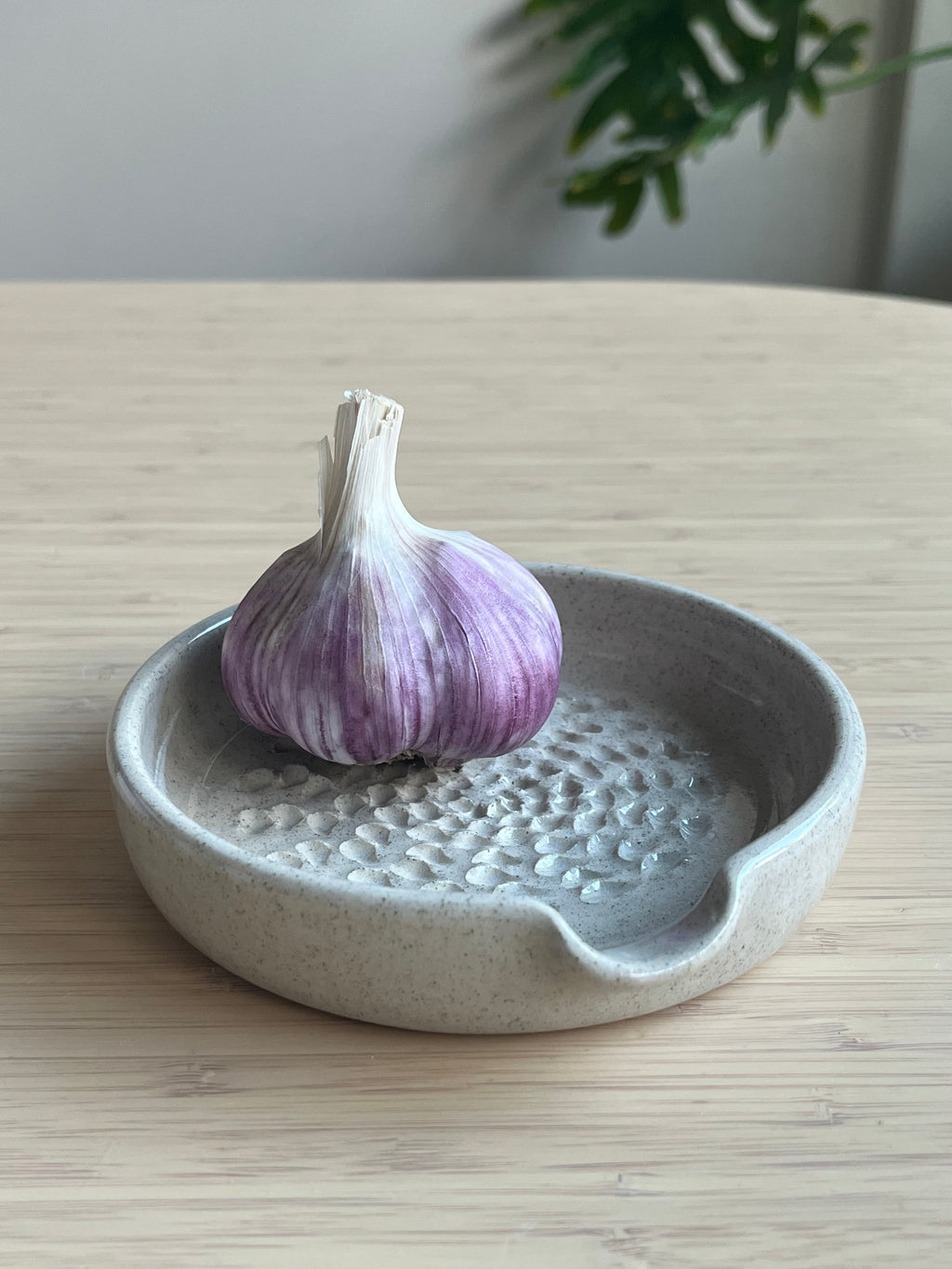 Handmade Ceramic Garlic & Ginger Grater | Adele Macer Ceramics